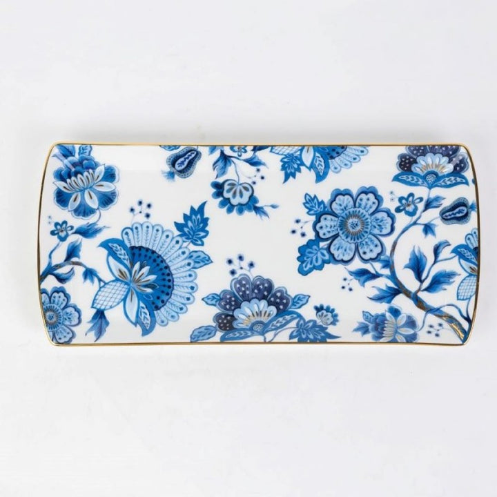 Simply Elegant Blue and White Tea Sandwich Tray - set of two – The Twiggery